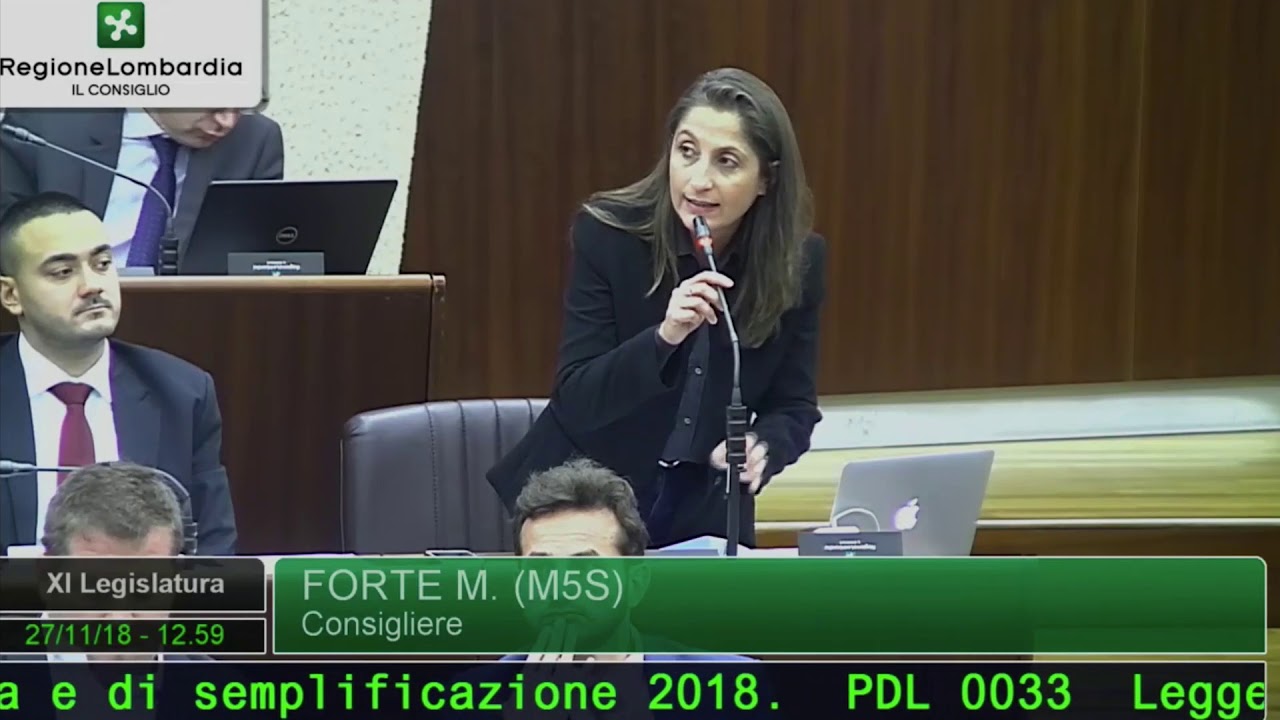 Non chiamatela semplificazione. Monica Forte in aula (27/11/2018) - YouTube