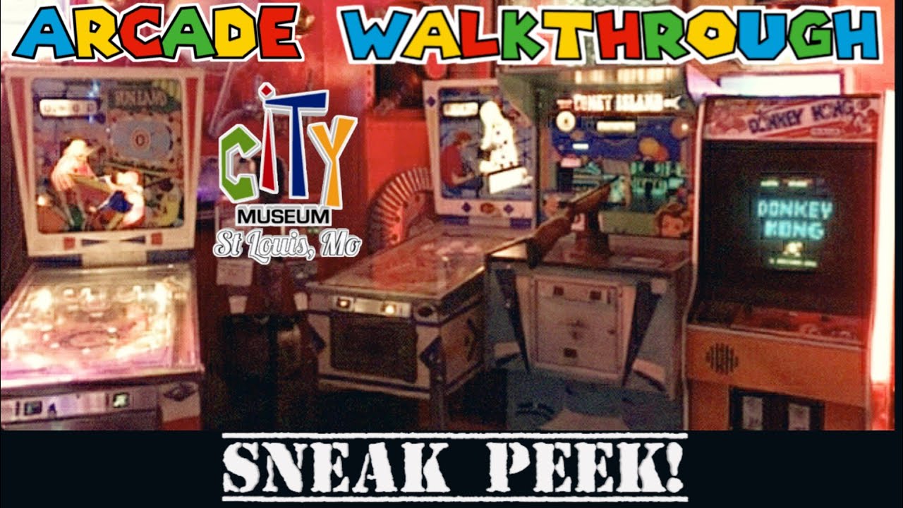 Upcoming Arcade Walkthrough: City Museum (St Louis, Missouri) - YouTube
