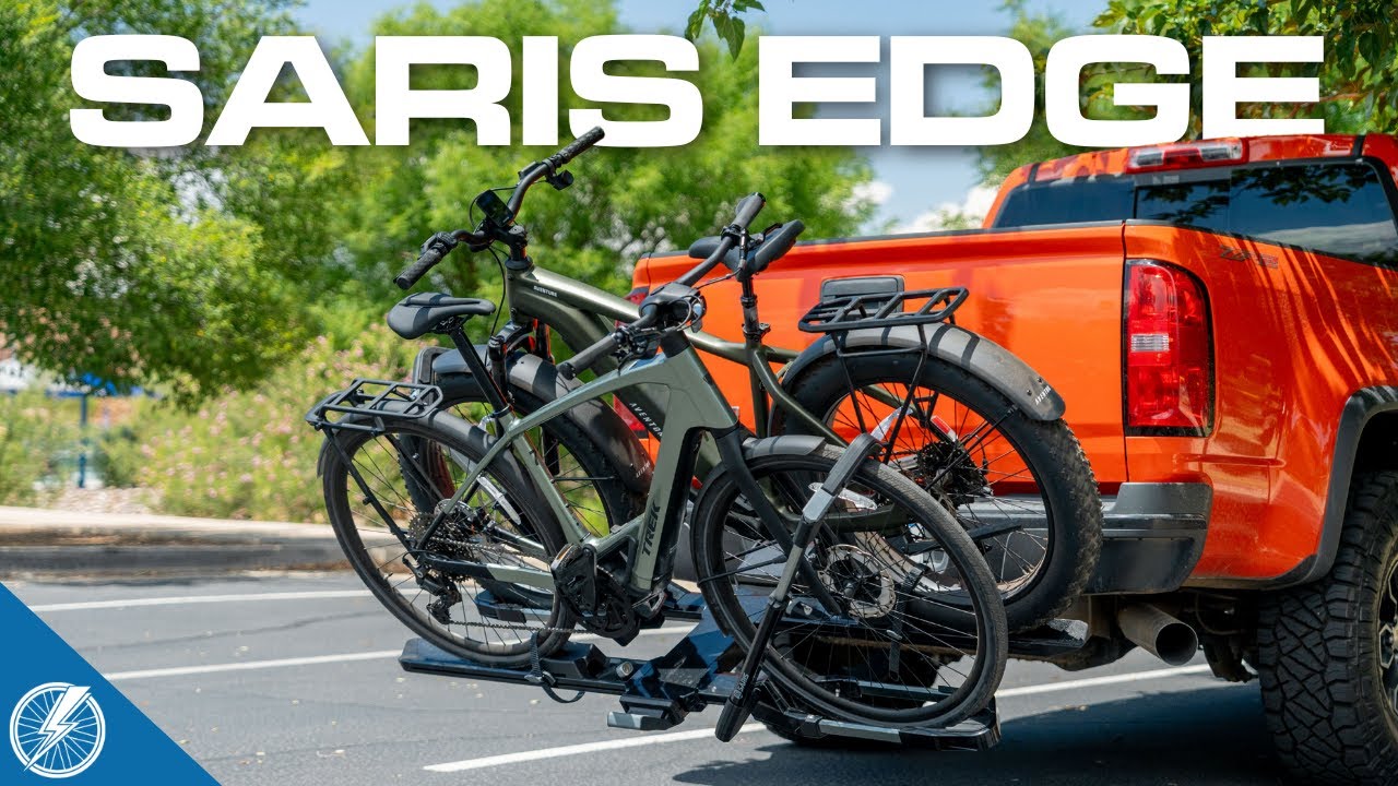 Saris Edge 2-Bike Hitch Rack Review | E-Bike Carrying Made Easy? - YouTube