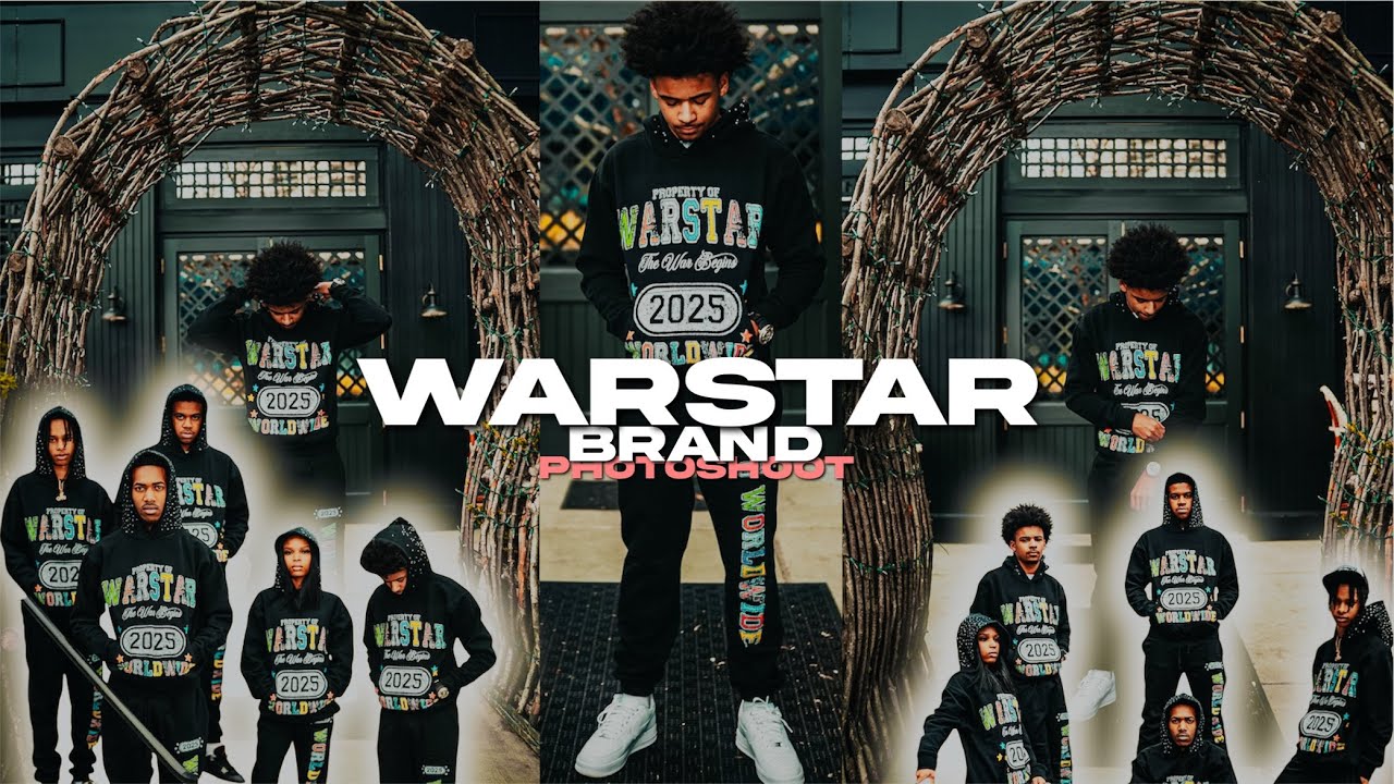 BEHIND THE SCENES OF WARSTAR PHOTOSHOOT(vlog#3) - YouTube