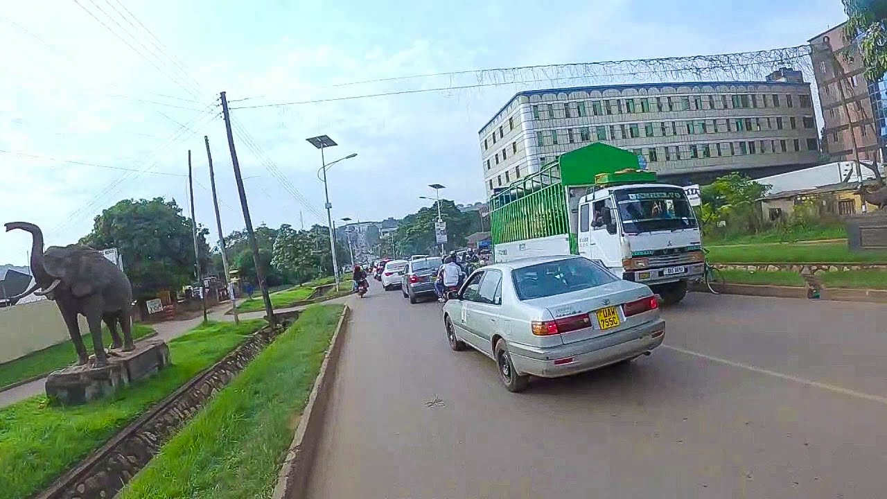 Entebbe road all the way to Mengo, Kampala - YouTube