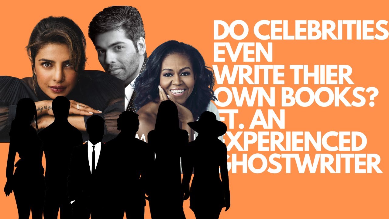Do Celebrities even write their own Books? Ft. An Experienced ...