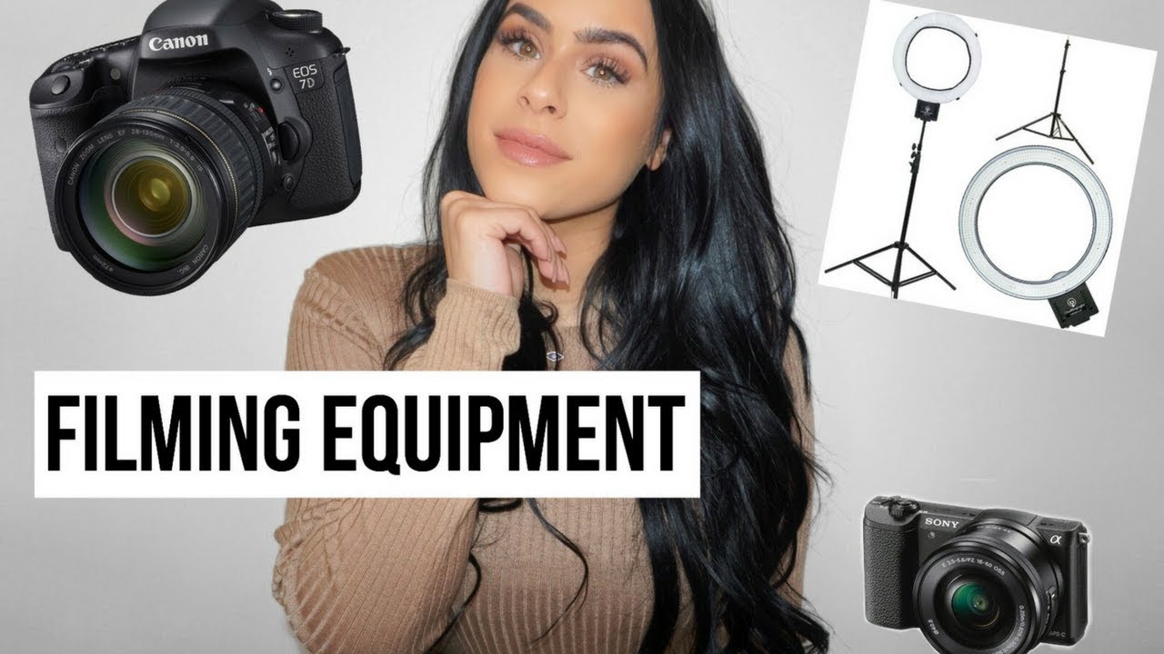 YouTube Filming Equipment: Cameras, Lighting + Editing Software | # ...
