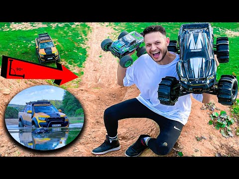 ARABAYI SUYA GÖMDÜM, İNANILMAZ TIRMANIŞ VE RC OFF ROAD!