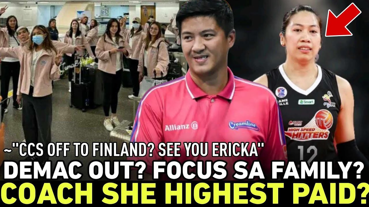 Coach She Highest PAID COACH? Rhea Demac OUT muna sa PLDT!!? CCS OFF to ...