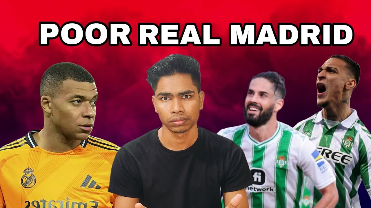 Poor Real Madrid lost against real Betis 2-1| Alvarez wins it for ...