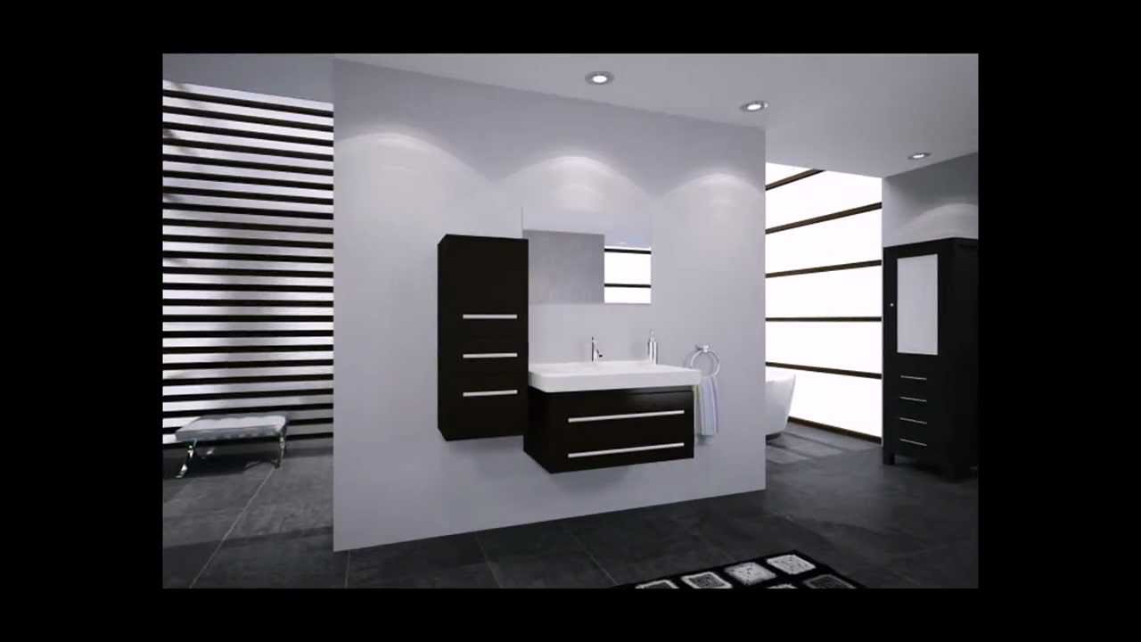 VIRTU USA UM-3081 ANTONIO SINGLE SINK VANITY SET - MODERN.mp4 - YouTube