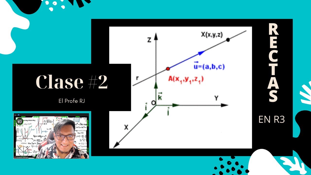 Rectas en R3 | Ejercicios Clase 2 - YouTube