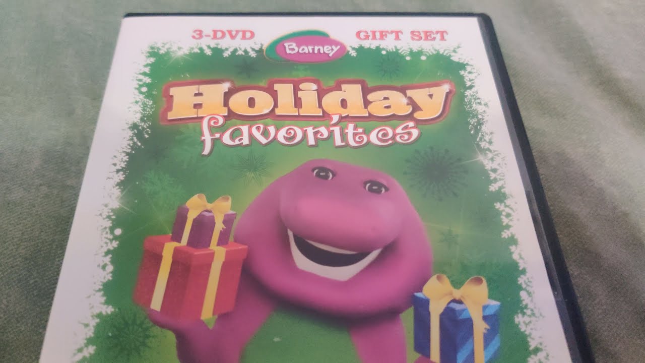 Barney Holiday Favorites 3 DVD Gift Set DVD Overview! - YouTube