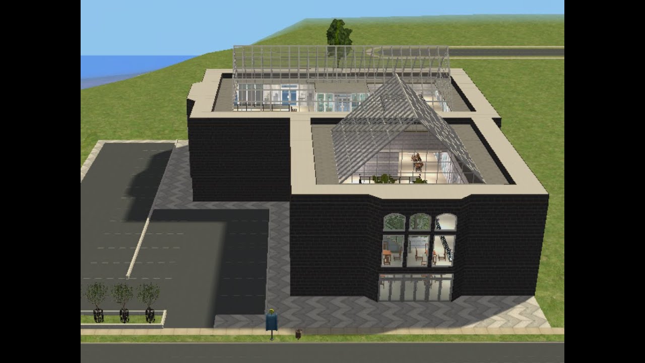 Sims 2 Build: Pleasantview Mall - YouTube