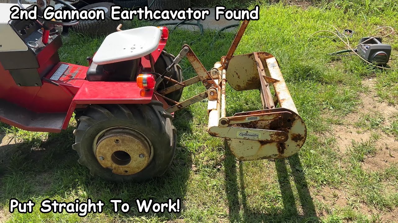 I Found A Second Gannon Earthcavator (Put It Straight To Work!) - YouTube