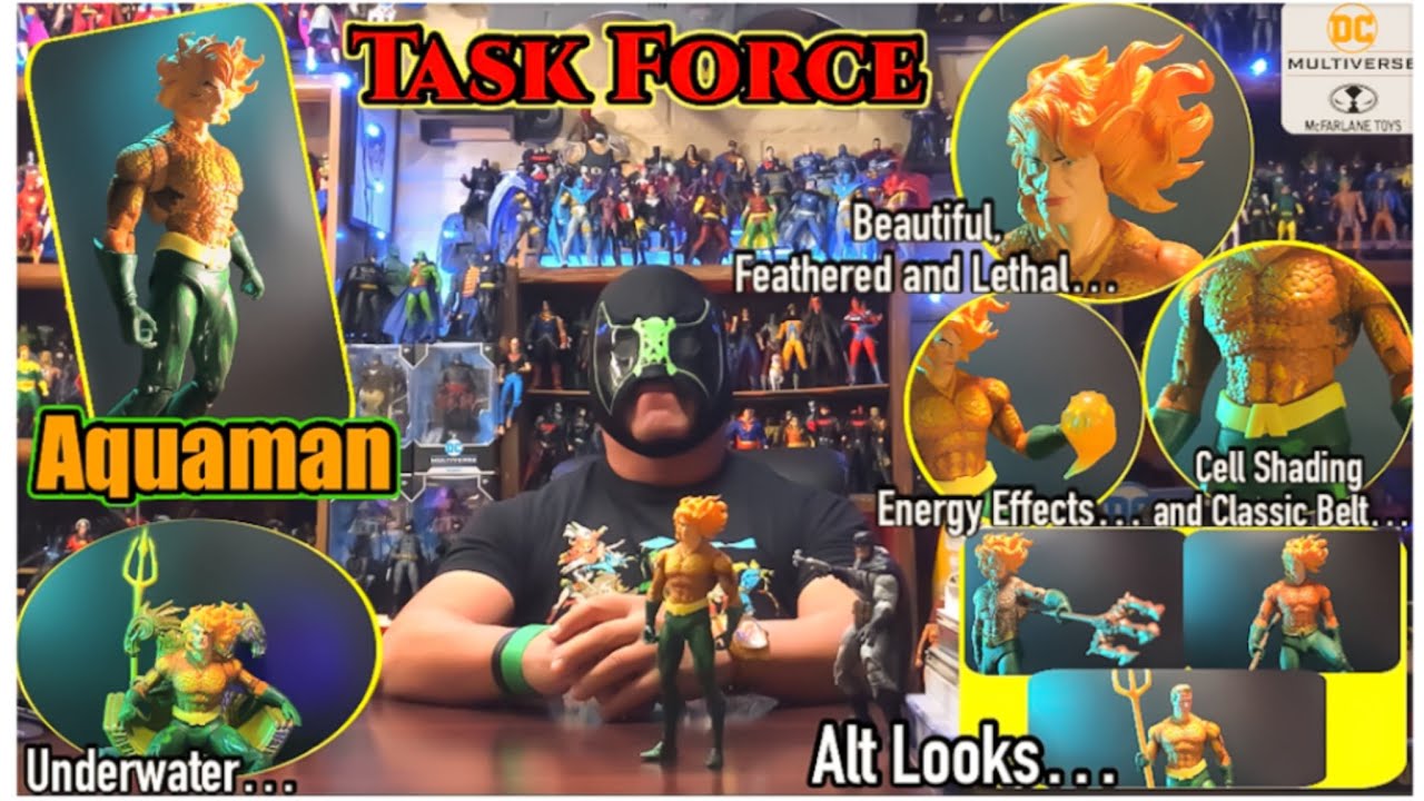 DC Multiverse Collection: Aquaman Task Force - YouTube