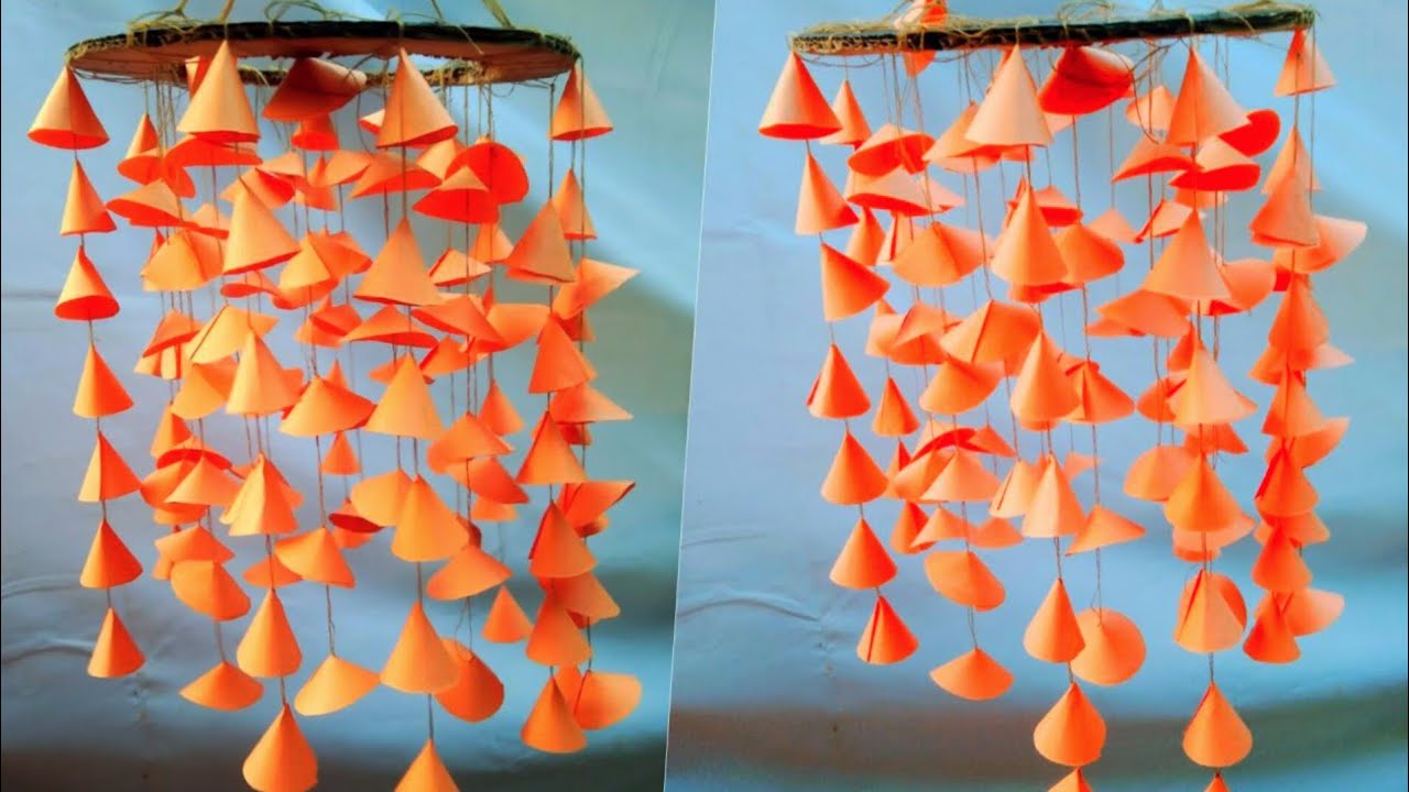 wall hanging craft ideas// how to make wall hanging craft // wall ...