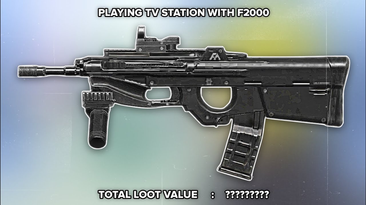 PLAYING TV STATION WITH F2000 | ARENA BREAKOUT - YouTube