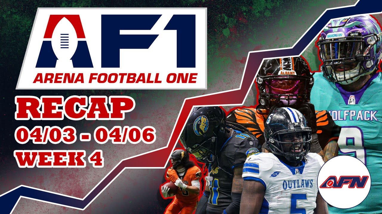 Arena Football One (AF1) Week 4 Recap - YouTube