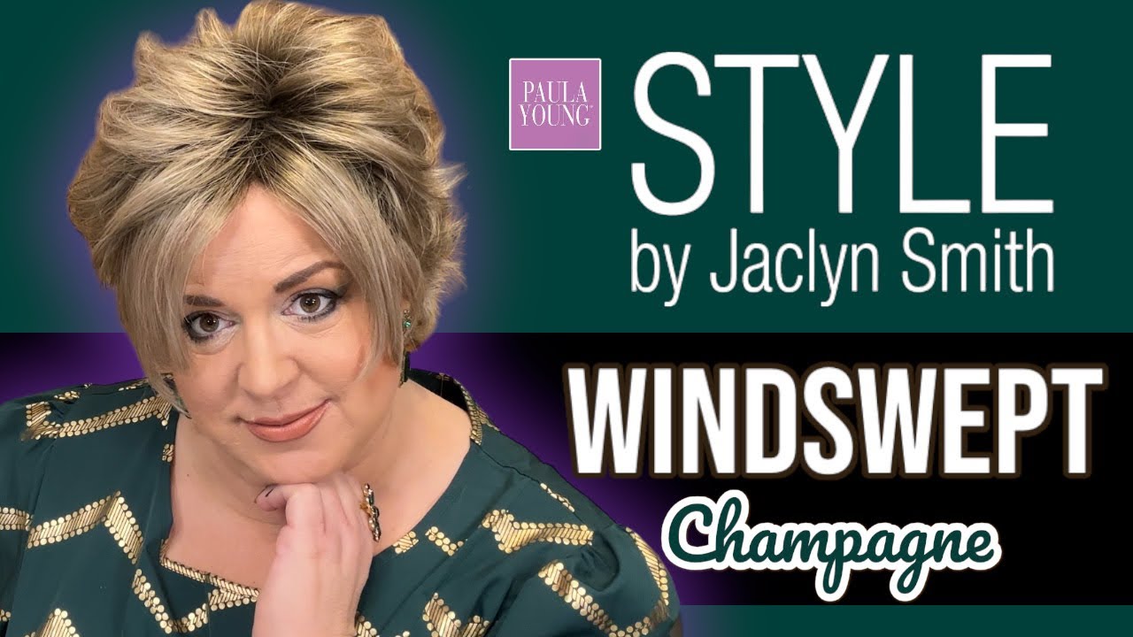 WINDSWEPT by Jaclyn Smith at Paula Young in CHAMPAGNE (New WIG Review ...