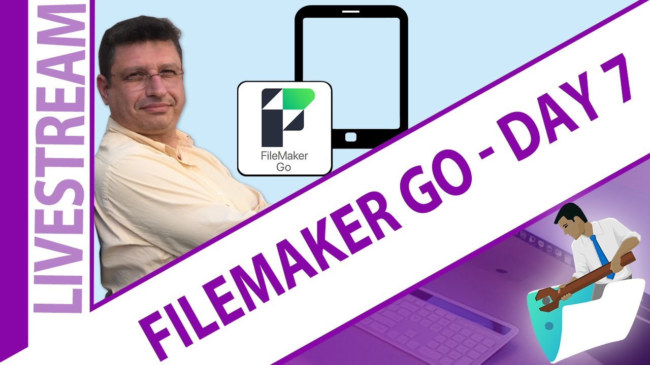 FileMaker Go with Nick Hunter - Day 7 - Building a Layout for iPhone - YouTube