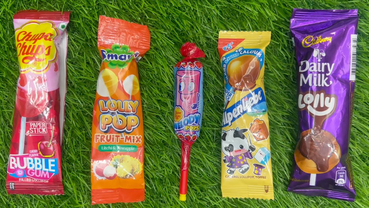 Candy Expert Shares Satisfying ASMR Lollipops Unboxing - YouTube