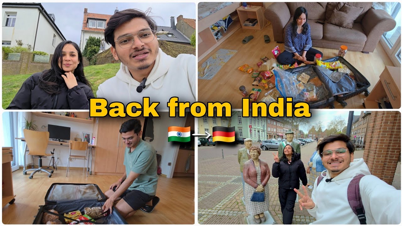 Going back to Germany 🇩🇪 | Differences compared to India 🇮🇳 | India to abroad International ...
