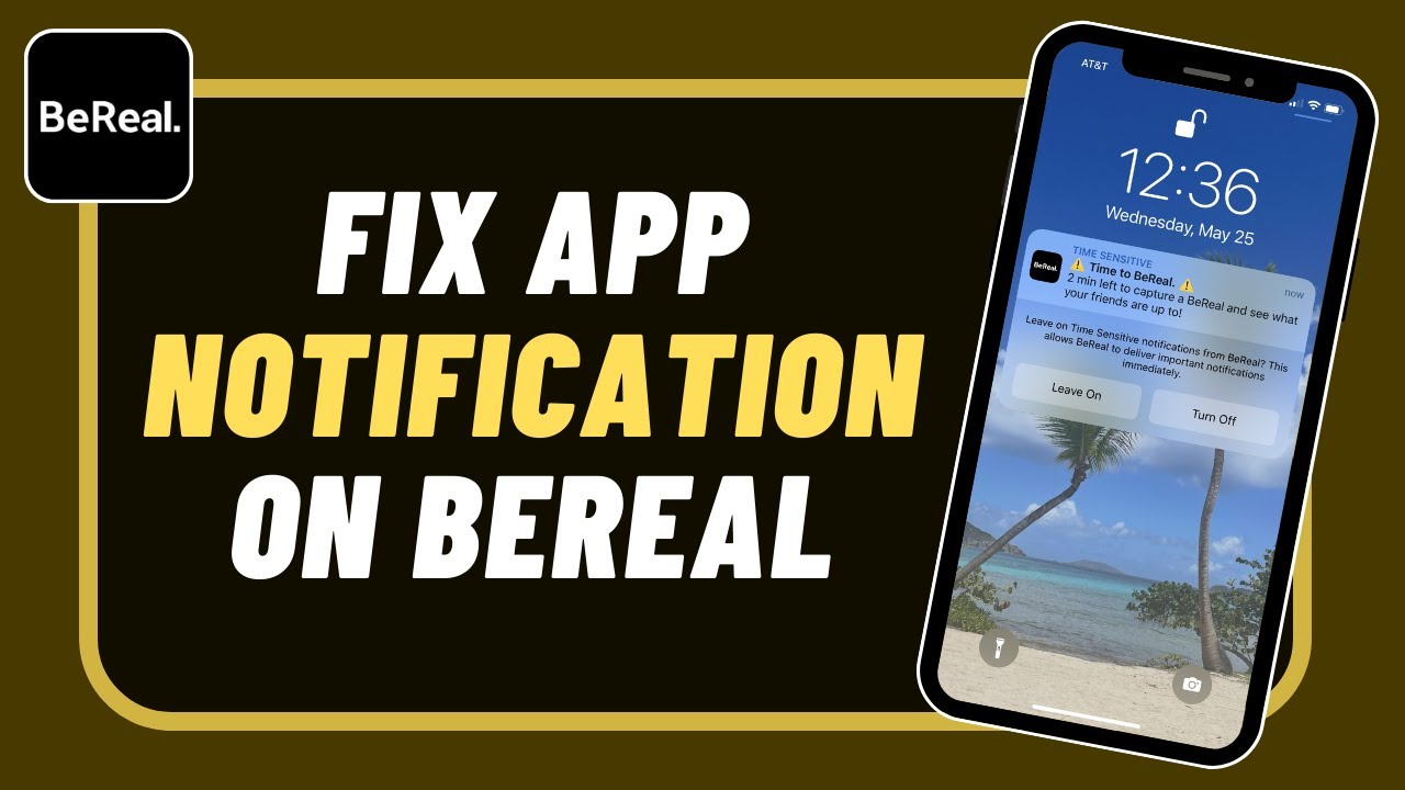How to Fix BeReal Notification Issue ! - YouTube