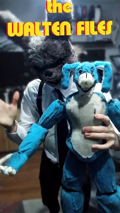 i made the a THE WALTEN FILES BON PUPPET!!! - YouTube