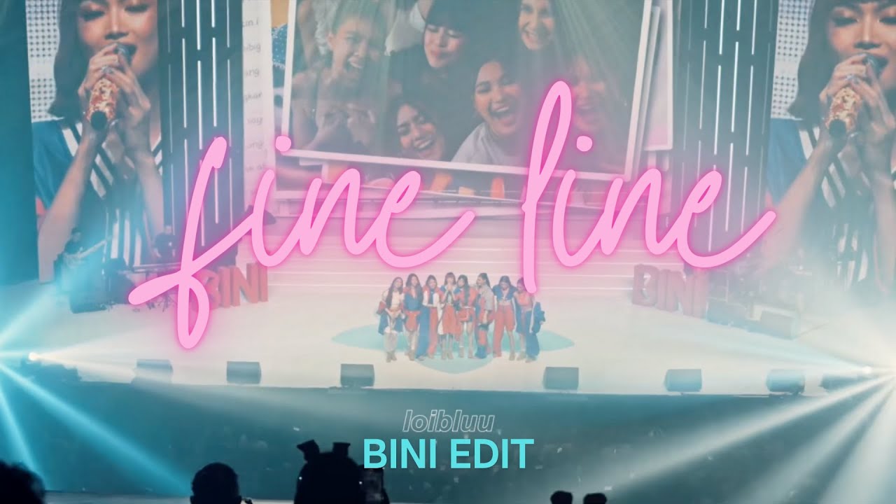 BINI's journey (FINE LINE edit) - YouTube