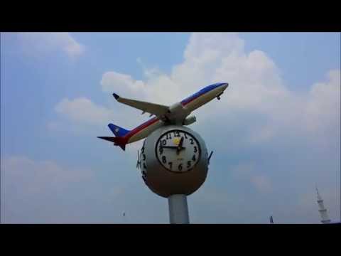 Senai Airport Clock Tower - YouTube