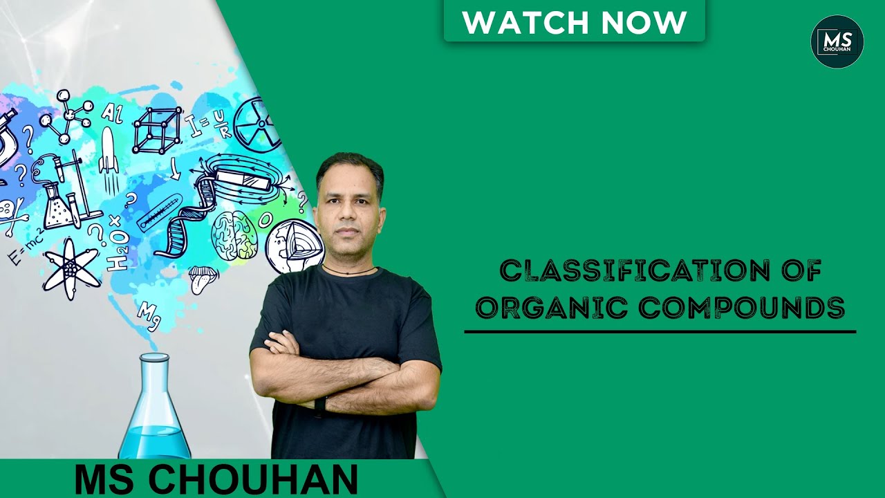 📚 Classification of Organic Compounds | MS CHOUHAN - YouTube