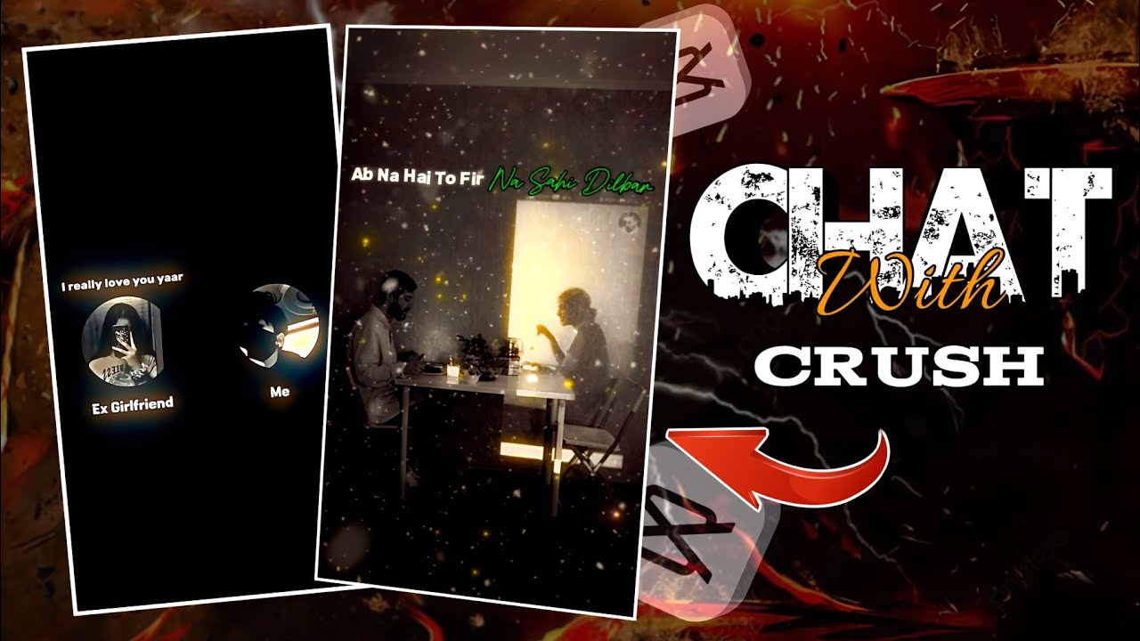 Instagram Trending Chat Conversation Reels Lyrics Video Editing - YouTube