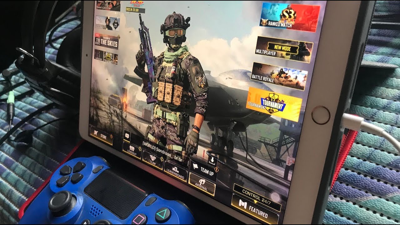 LEGENDARY LOBBIES in CODM using CONTROLLER with HANDCAM! - YouTube