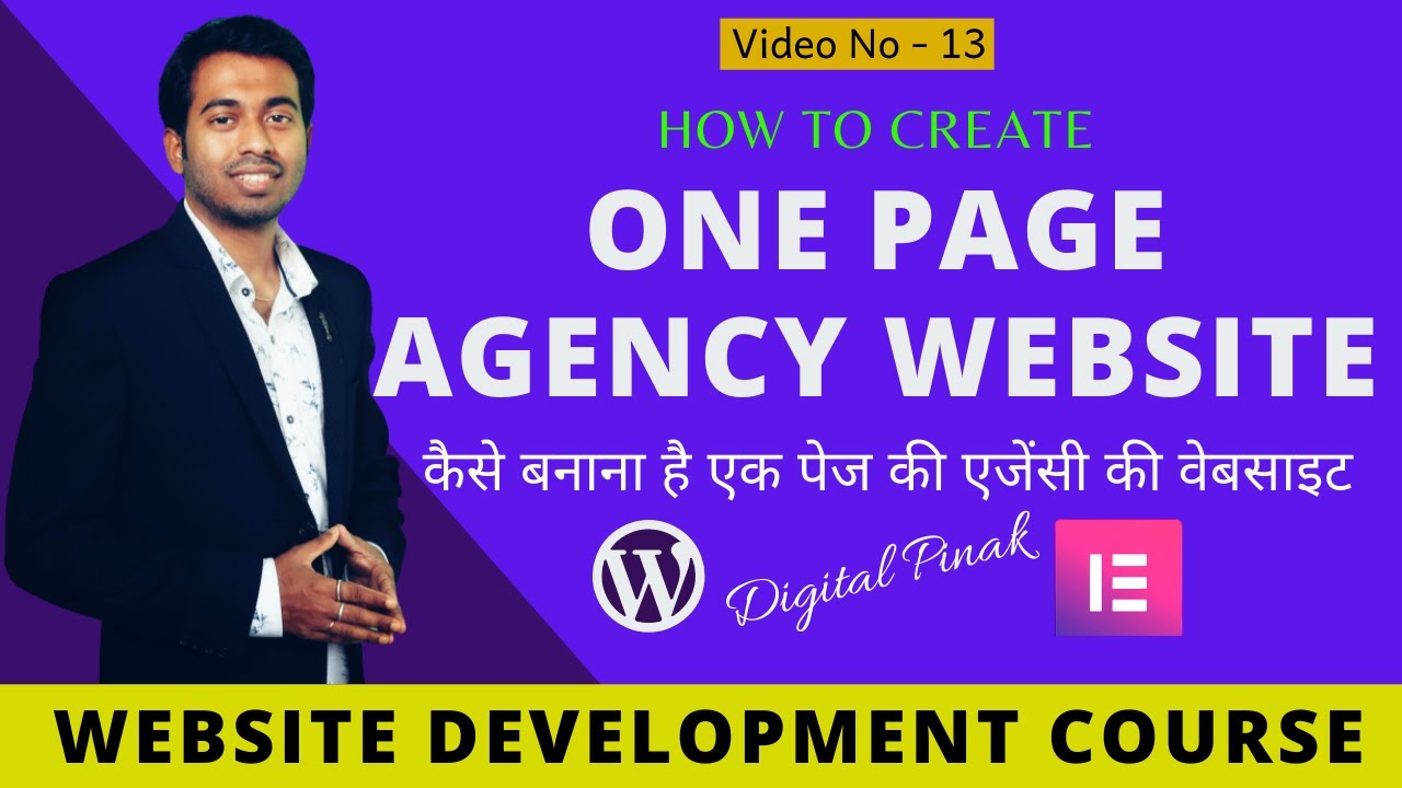 How To Create One Page Agency Website In WordPress Using Elementor how-to-create-one-page-agency-website-in-wordpress-using-elementor