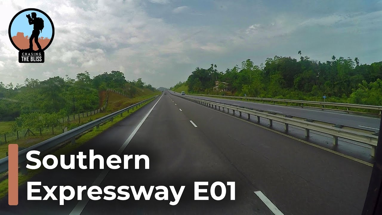 Full Journey on the Southern Expressway E01 in Sri Lanka - YouTube
