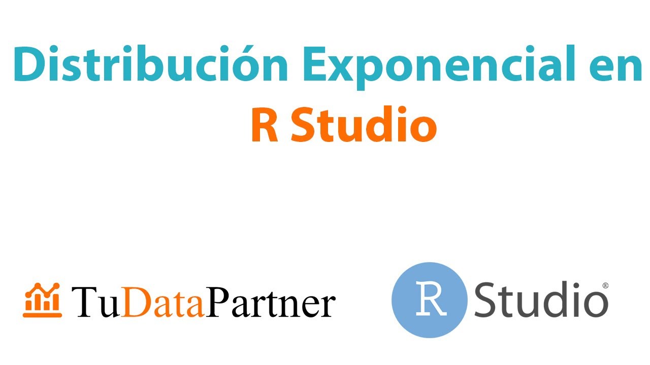 Distribución Exponencial en R Studio - YouTube