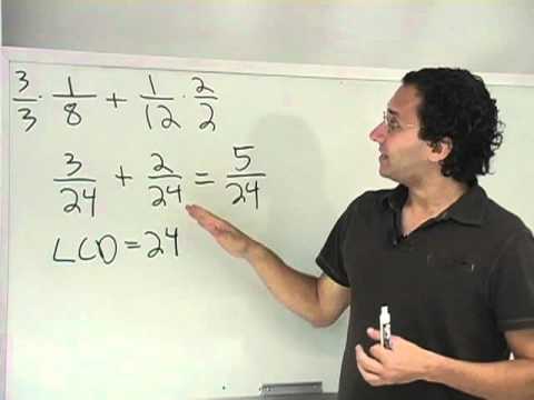 Combining Fractions #1 - YouTube