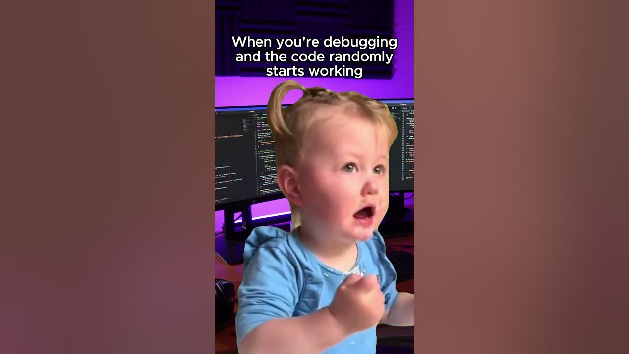When Your Code Starts Randomly Working Tech Coding Programmingmemes Youtube