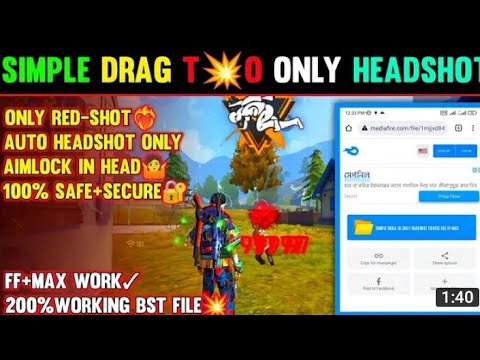 auto headshot config file || free fire headshot config file ...