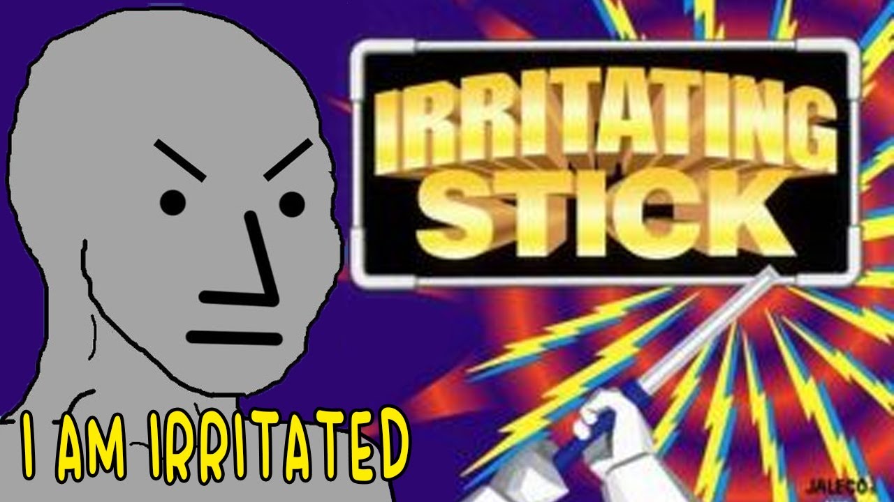 MOST INFURIATING GAME EVER?!? | Irritating Stick (1998) [2 Player ...