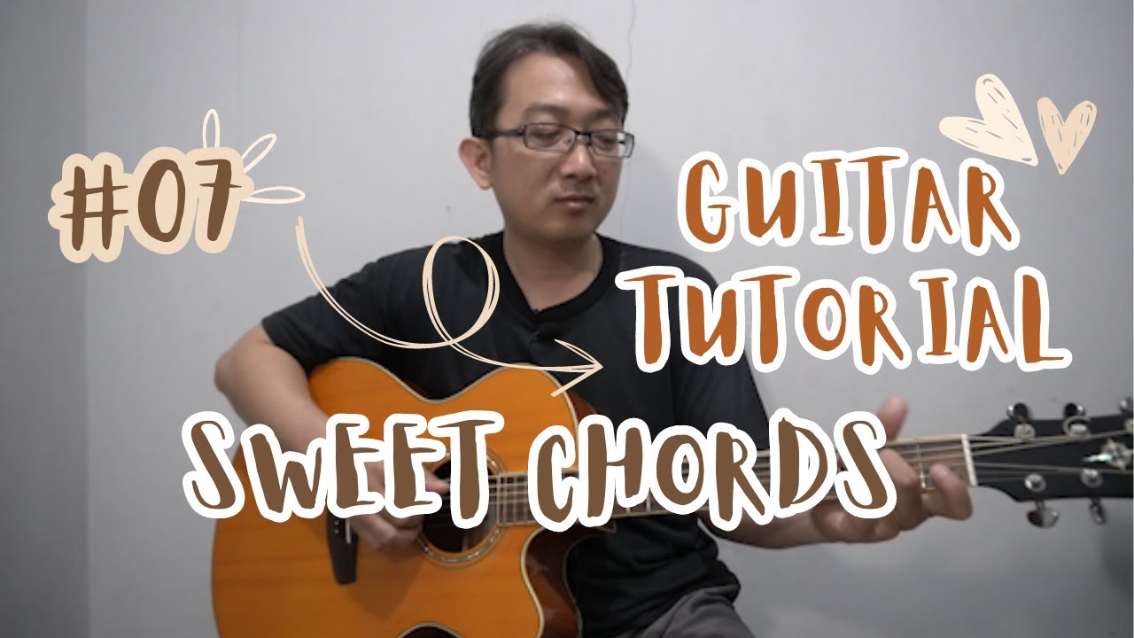 Guitar tutorial, Sweet Chord on acoustic guitar - YouTube