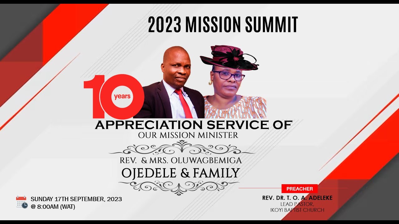 MID-WEEK SERVICE | 2023 MISSION SUMMIT | SEPTEMBER 20, 2023 - YouTube