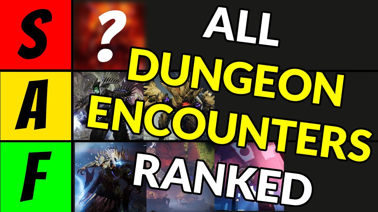 Ranking Every Single Dungeon Encounter in Destiny 2 - YouTube