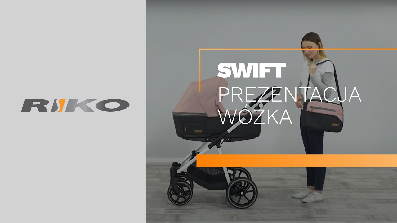 Wózek dziecięcy 2w1 lub 3w1 Swift Riko wielofunkcyjny - YouTube