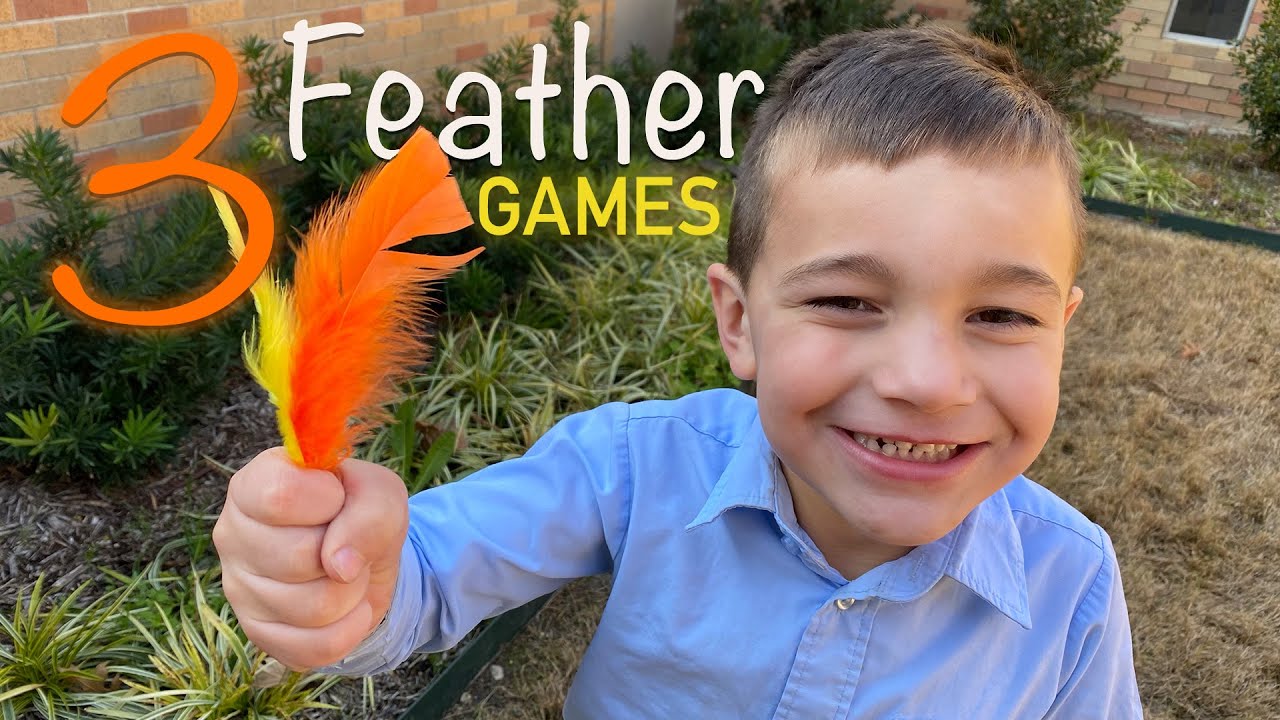 Games For Kids Class (3 feather games) - YouTube