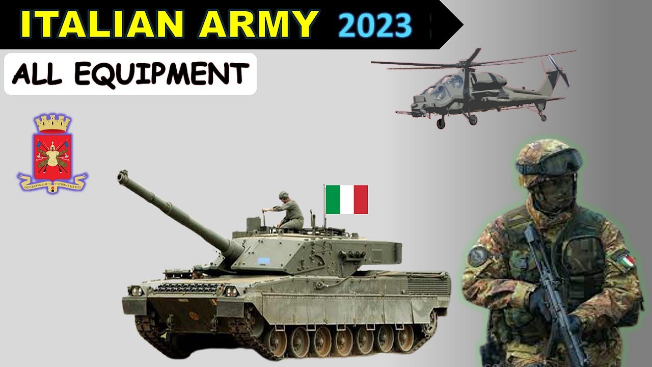 Italian Army 2023 | All Equipment of Italian Military 2023 Complete ...