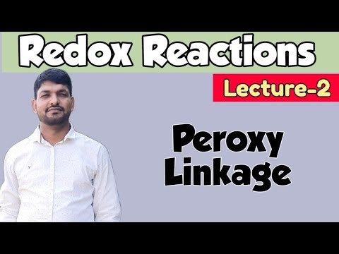 Redox Reactions | L-2 | Peroxy Linkage | Trick | Oxidation and ...