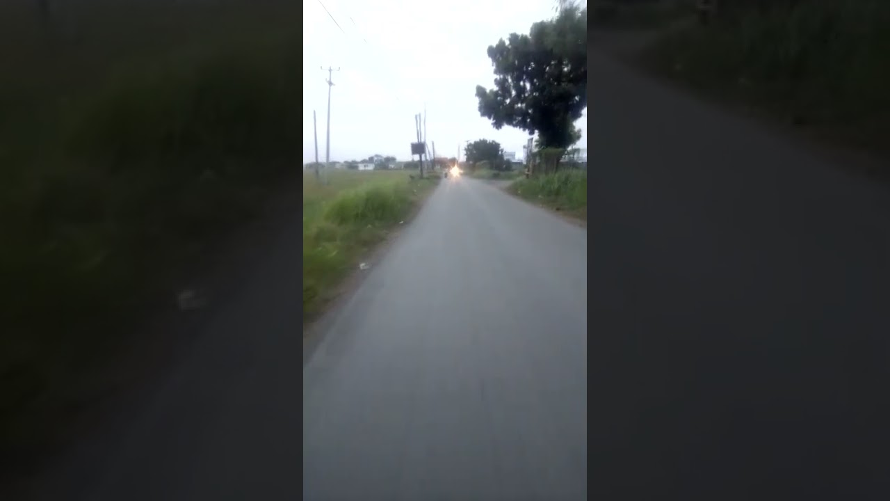 Jalan desa dadap - juntinyuat - indramayu pada sore hari - YouTube