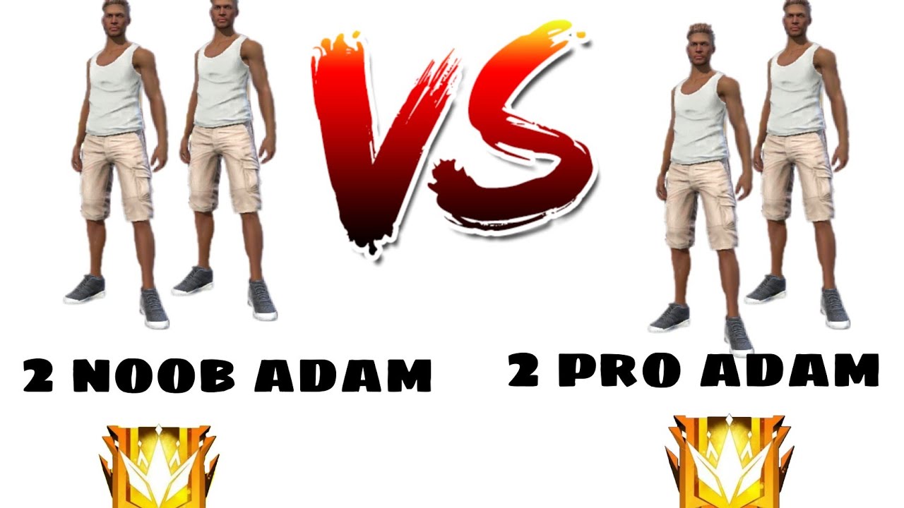 2noob adam vs 2pro adam #totalgaming #madispegaming - YouTube