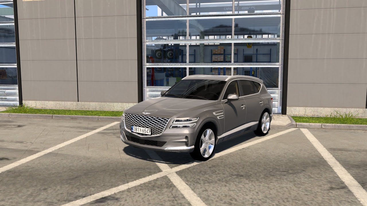 GKVFJX GAMING ETS2 1.51.0.41S NEW RELEASE CAR MOD GENESIS GV80 2023 BY ...