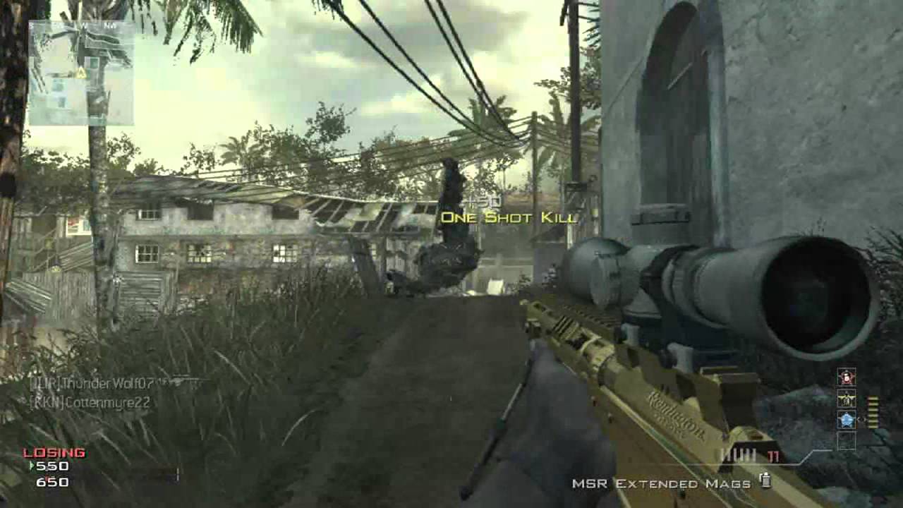 Thunder Wolf07 - MW3 Game Clip - YouTube