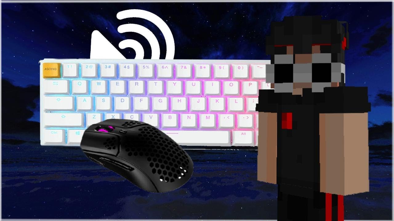 Keyboard And Mouse Sounds (Handcam) | Hypixel Bedwars - YouTube