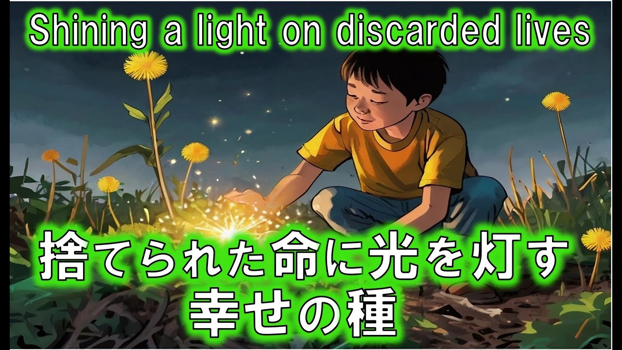 捨てられた命に光を灯す Shining a light on discarded lives - YouTube